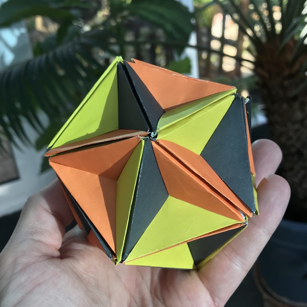 Modular origami – Polypompholyx
