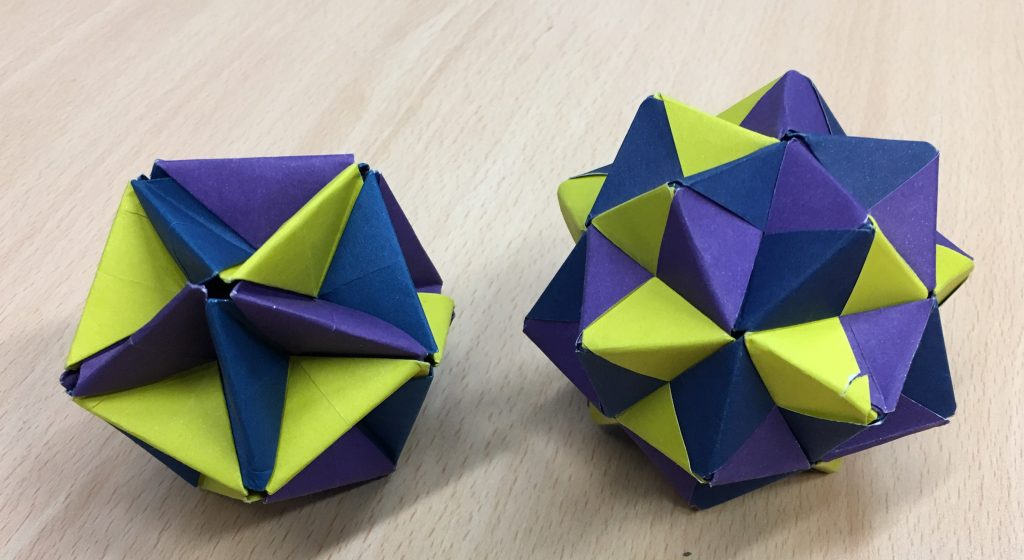 Modular origami – Polypompholyx