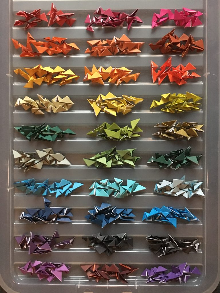 Modular origami – Polypompholyx