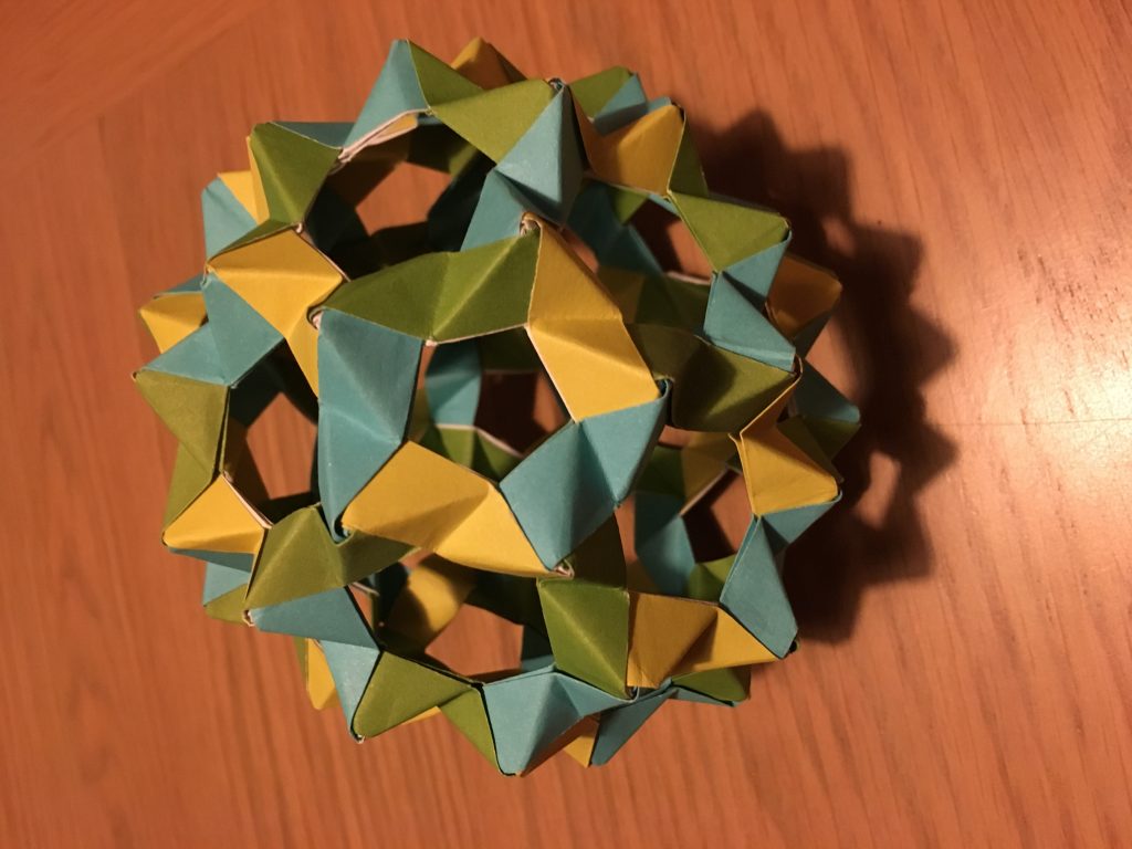 Modular origami – Polypompholyx