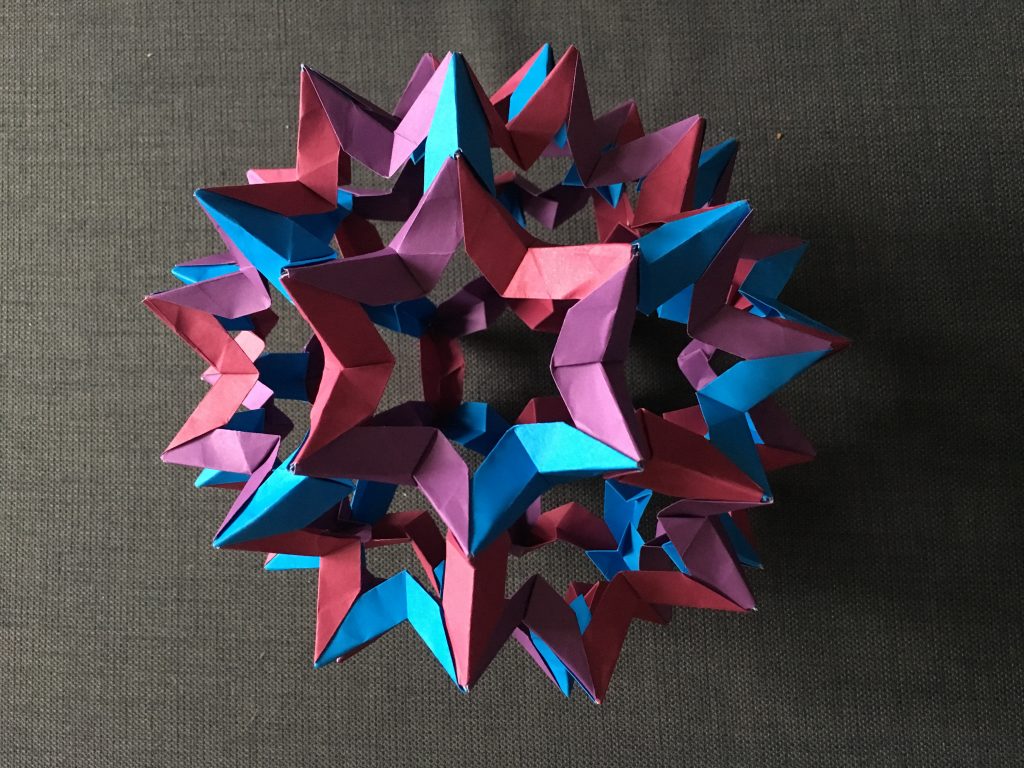 Modular origami – Polypompholyx